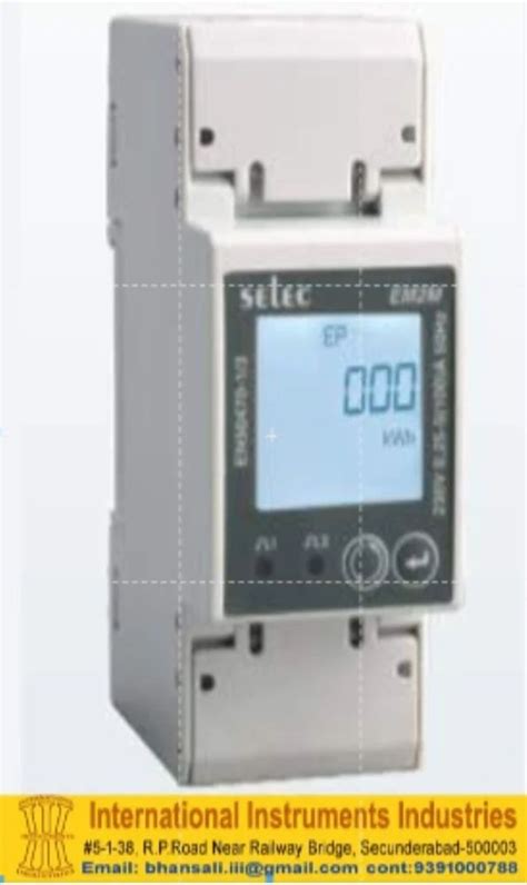 SELEC EM M P C A Multifunction Energy Meter Phase Spectrum Technology At New
