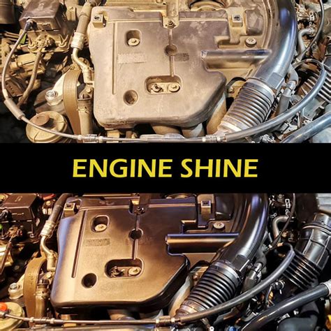 S2205 Engine Dressing Engine Protector Shine Create Showroom Shine Prevents Rubber Hoses Fading