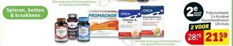 Kruidvat Glucochondromsm Stuks Promotie Bij Kruidvat