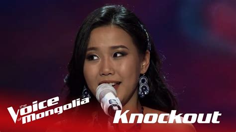 Odmandakh Ээжийн бүүвэйтэй хорвоо The Knock Out The Voice Of Mongolia 2018 Youtube