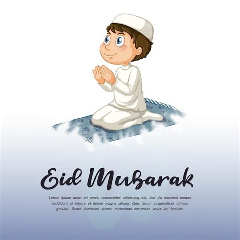 이드 무바라크 이슬람 축하 소셜 미디어 포스트 디자인 프리미엄 Psd 파일