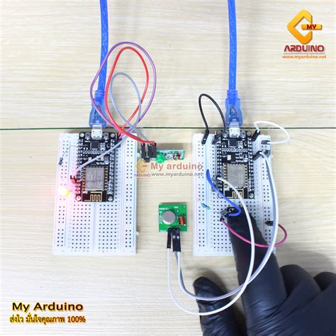 สอนใช้งาน Esp8266 433mhz Wireless Rf ส่งข้อมูลสื่อสารไร้สาย ควบคุมเปิด