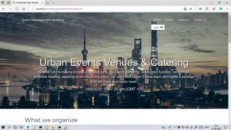 Download Event Management System Project In Php With Source Code And Report Kashipara