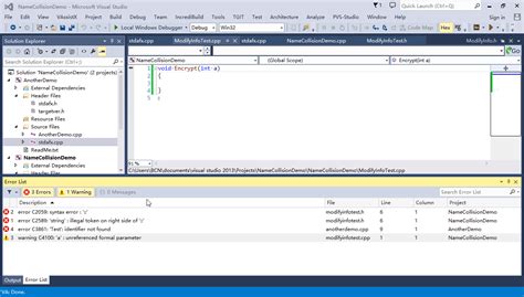 善用 Vs 中的错误列表和输出窗口，高效查找 C 多工程编译错误 Csdn博客