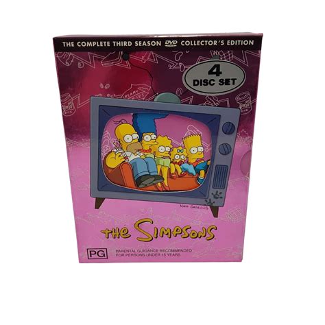Simpsons Boxed Dvd Set Complete Season 3s