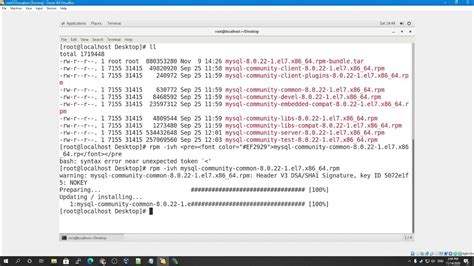 7 Installing Mysql On Linux Using Rpm Packages Mysql Dba Tutorial Mysql 8 Dba Tutorial