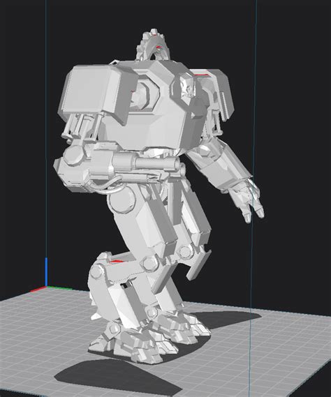 Stl File Helldivers 2 Automaton Devastator 👾 ・3d Printing Design To
