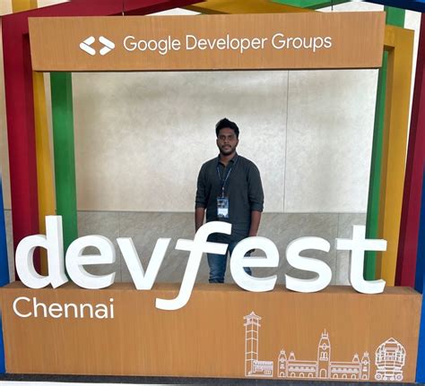 Jai Saravanan On Linkedin Gdgdevfest Chennai Techenthusiast Learningjourney Networking
