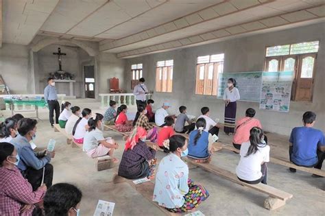 မိုင်းလားမြို့နယ်တွင် အစိမ်းရောင်ကျေးလက်ဒေသဖွံ့ဖြိုးရေးနှင့် ကျေးရွာအဆင့်ခေါင်းဆောင်မှု သင်တန်းဖ