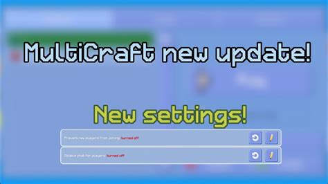📢 Multicraft New Update New Host Server Settings Menu Button Clicking Sounds Finally Here