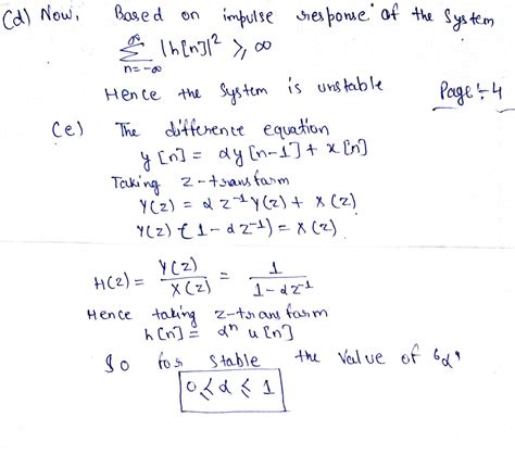 Solved Problem 1 Lti System Properties For The Lti Systems Below