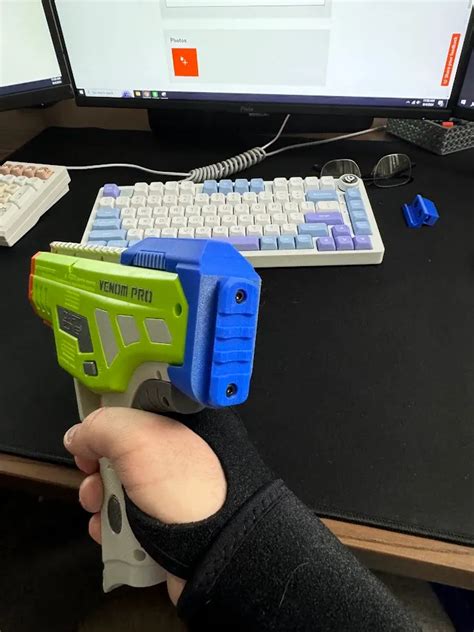 Dart Zone Venom Pro Picatinny Stock Attachment Point By RedCowl Download Free STL Model