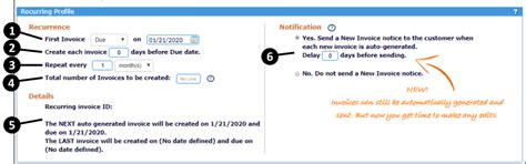 Recurring Invoices ReliaBills