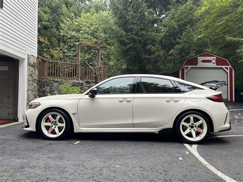 Championship White Fl5 Civic Type R X Rays Volk Te37sl Championship