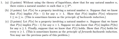 Solved 1 A 3 Points Without Using The Theory Of Chegg Com