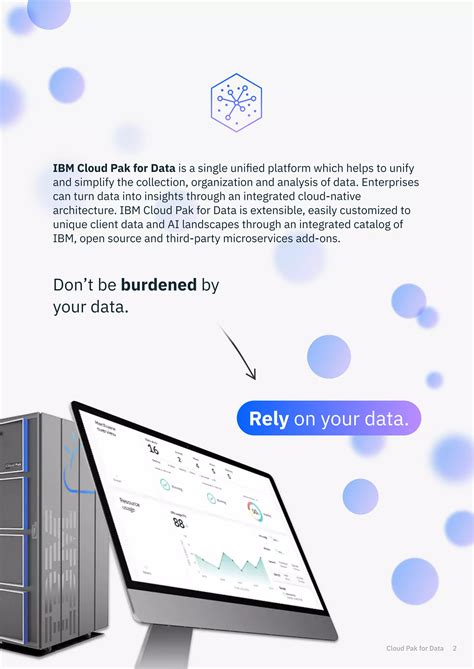 IBM Cloud Pak For Data Brochure PDF