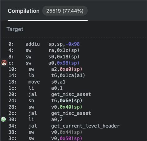 Let Users Mark Notable Points In Target Asm · Issue 600 · Decompmedecompme · Github
