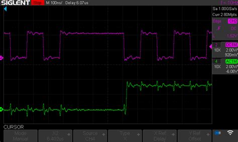 Miso Line On Spi Appears As If It Was Discharging A Capacitor After The End Of The Communication