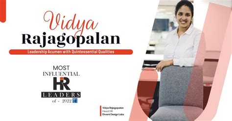 Insights Success On Linkedin Vidya Rajagopalan Leadership Acumen With Quintessential Qualities