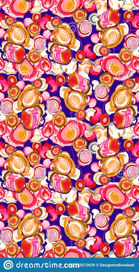 abstract colorful block print pattern stock image image of border
