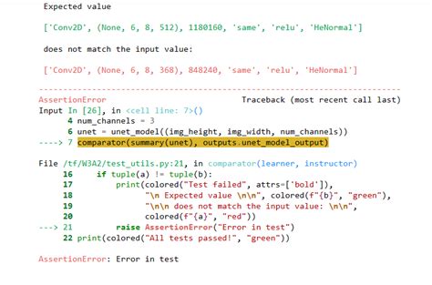 Exercise 3 Unet Model Value Error Convolutional Neural Networks