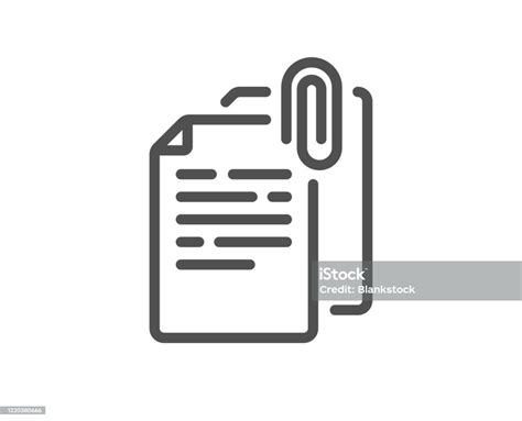 첨부 파일 아이콘을 문서화합니다 종이 클립 기호가 있는 파일입니다 벡터 0명에 대한 스톡 벡터 아트 및 기타 이미지 0명 고급 관료 Istock