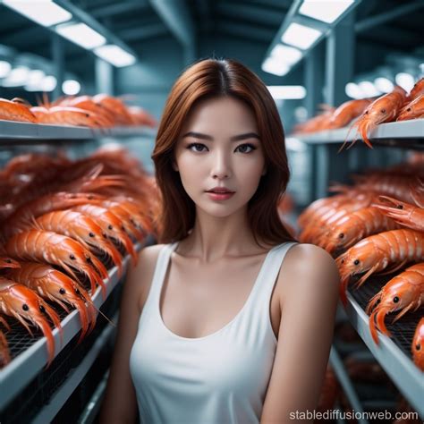 Womans Experience In A Prawn Filled Park Stable Diffusion Online