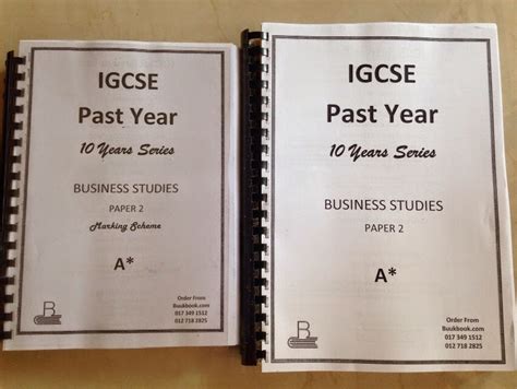 Igcse Past Papers