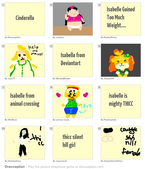 Cinderella Drawception