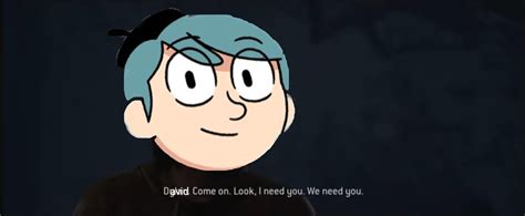 Hilda When David Dont Want To Go In Adventure With Her R Hildatheseries