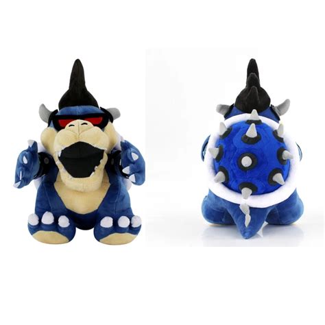 The Super Mario Bros Koopa Bowser Jr Plush Doll Soft Stuffed Teddy Toy