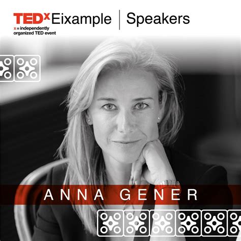 Anna Gener Unexpected Speaker 2019 Tedxeixample