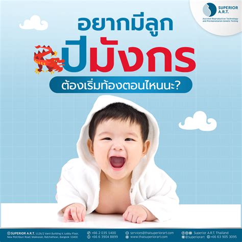 อยากมีลูกปีมังกร ต้องเริ่มท้องตอนไหนนะ