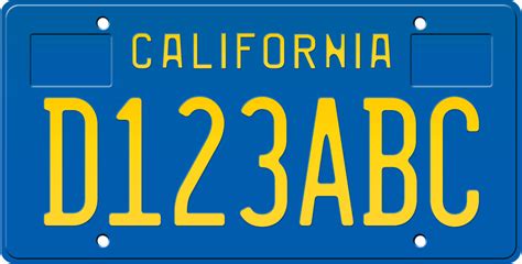 1969 California License Plate 6x12 1565mm X 305mm