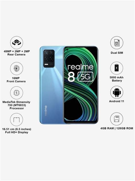 Buy Realme Gb Supersonic Blue Gb Ram Dual Sim G Online At Best Price Tata Cliq