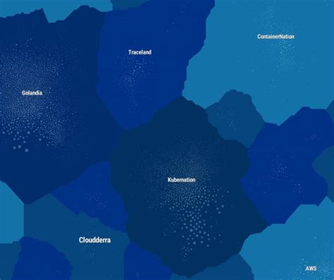 the interactive map of github