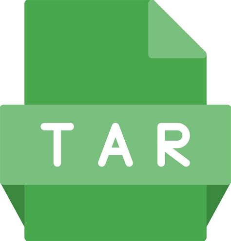 Tar File Format Icon 15830407 Vector Art At Vecteezy