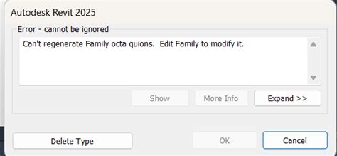 error when completing generic model extrusion autodesk community