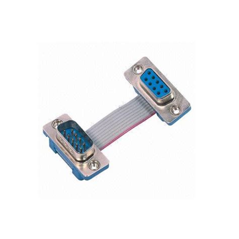 여성 직렬 리본 플랫 케이블 공급 업체에 맞춤형 Db9 남성and제조업체and공장 Starte