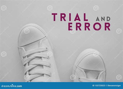 Trial And Error Problem Solving Concept Stock Image Image Of Coaching