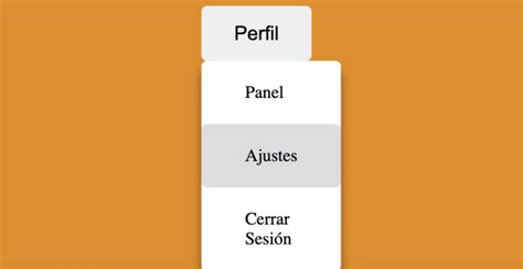 Crear Menúlista Desplegable Html Con Ejemplos