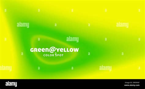 Simple Green To Yellow Gradient Background With Blurred Rounded Shape