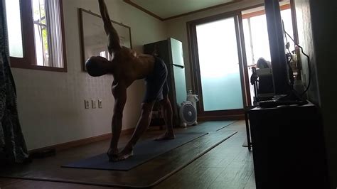 우티타트리코나사나 아쉬탕가요가ashtangayoga Utthita Trikonasana Youtube