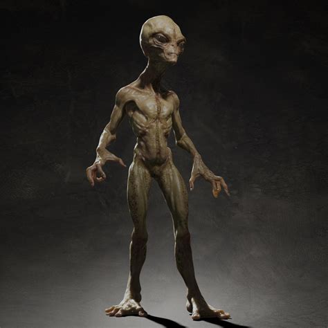 Alien Creature 3d Model 99 Max Obj Fbx 3ds Free3d
