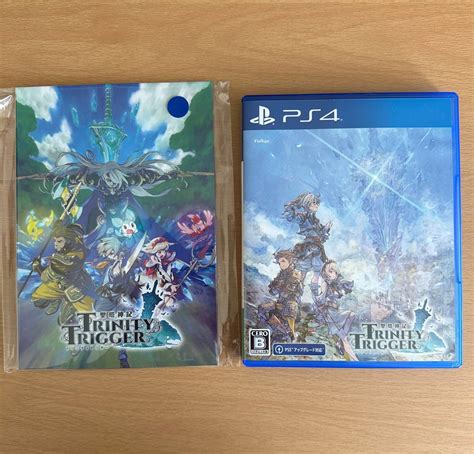 Yahooオークション Ps4 聖塔神記 トリニティトリガー 中古品 予約特