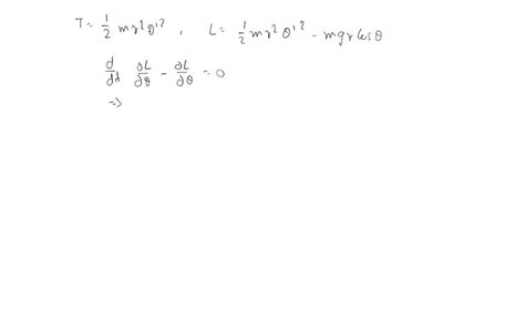 Solveda Particle Of Mass M Slides Without Friction Along A Track In