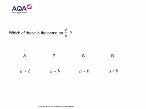 Aqa Gcse Maths 2017 Collection Diagnostic Questions