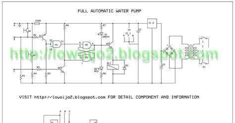 Blog Indonesia Rangkaian Elektronika Pompa Air Full Otomatis
