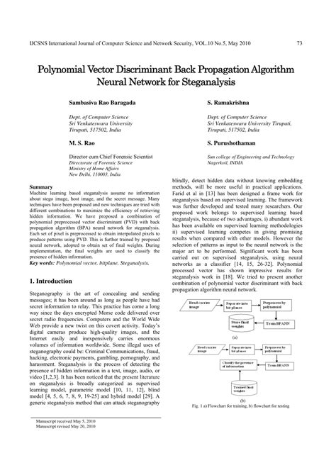 Pdf Polynomial Vector Discriminant Back Propagation Algorithm Neural