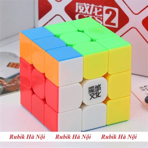 3x3x3 Moyu Weilong GTS V2 Đen – Rubik Ha Noi